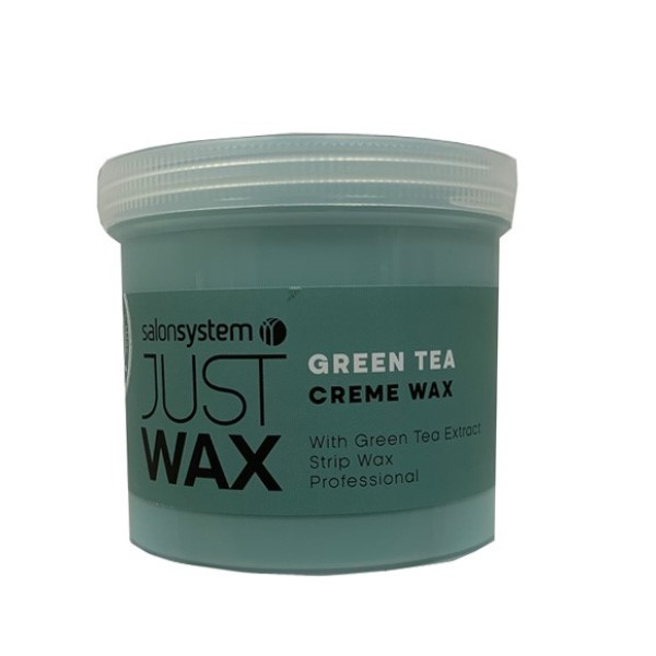 salon system salon system | Just Wax Green Tea Creme Wax - PaksWholesale