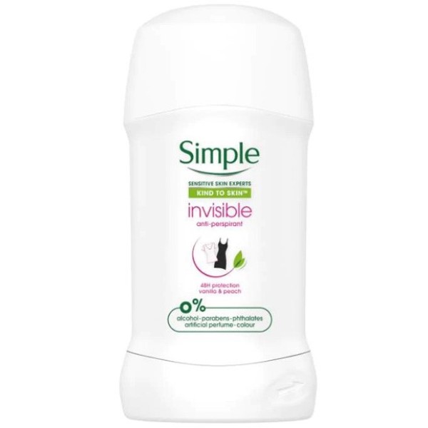 simple simple | Sensitive Skin Experts Invisible Anti Perspirant Roll ...